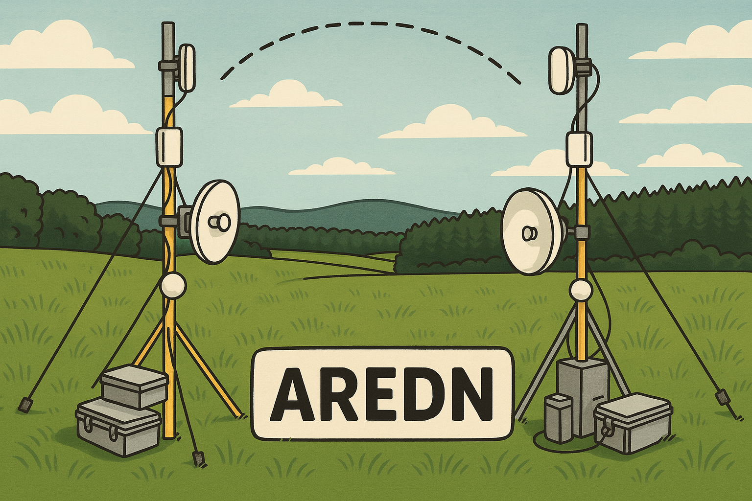 AREDN im Notfunk: Autarke Datenverbindungen mit Mesh-Technologie ...
